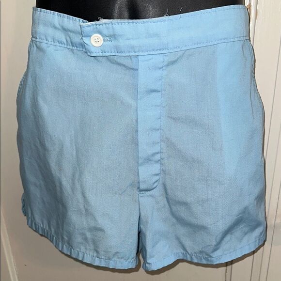 Vintage | Shorts | Vintage Late 6searly70s Jantzen Light Blue Flat ...